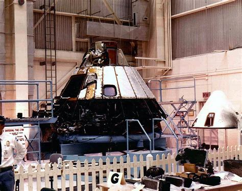 Fire On Apollo 1 Capsule The Apollo 1 Fire