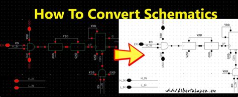 How To Convert A Cadence Schematic Image Into White Diagram Mis Circuitos