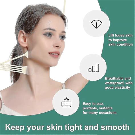 Face Neck Lifting Tape Instant Fack Neck Lifting Stickers Adhesive