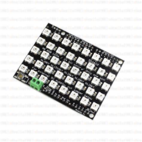 8x5 40 Led Mátrix Ws2812 Led 5050 Rgb Arduino