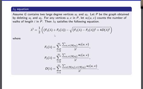 Research Experience For Undergraduates Reu Department Of Mathematics University Of South