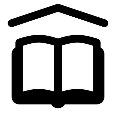 School Map Icon Clear Symbols For Educational Locations