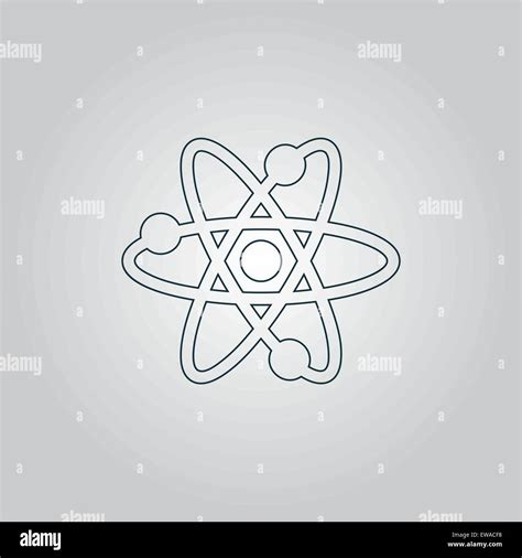 Vector Atom Icon Stock Vector Image And Art Alamy