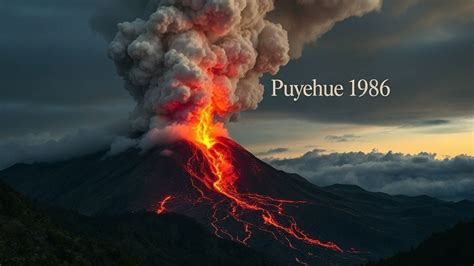 Puyehuecordón Caulle Eruption 1960 Islands On The Brink