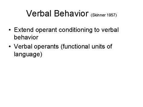 Verbal Behavior For Early Learners Focus Carin Shearer
