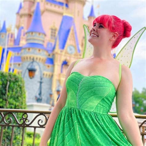 Tinker Bell Leaf Dress Etsy