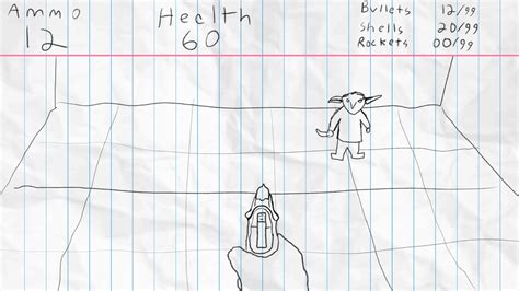 Im Making A Doom Style 3d Game With 2d Sprites Based On A Pen And