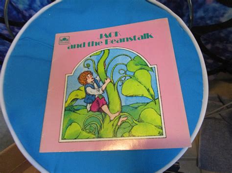 1973 Jack And The Beanstalk Golden Softcover Book Retold By Stella