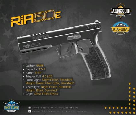 Introducing The Ria 5 0e Armscor Global Defense Inc Facebook