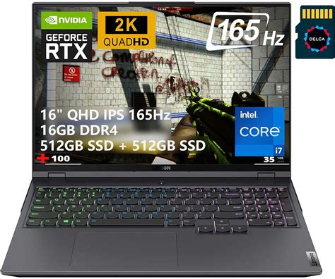 Amazon Com Lenovo Legion I Pro Gaming Laptop Qhd Ips Hz Display Th Gen Intel