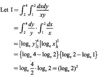 Double Integration Worked Examples Exercise With Answers