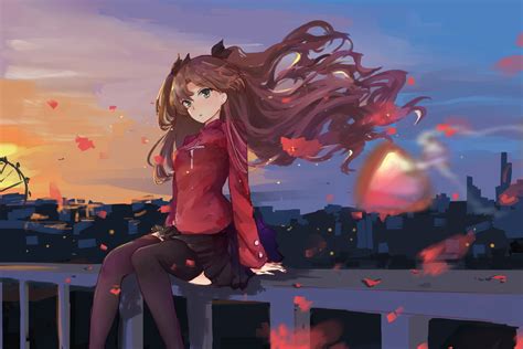 成熟完美的傲娇小公主 远坂凛 壁纸美图 萌娘资源站