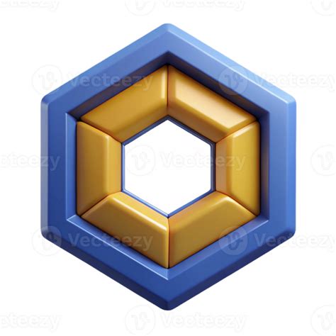 Splendid Exemplary Geometric Hexagon Pattern Crisp Edges Flat Color With Scalable Design