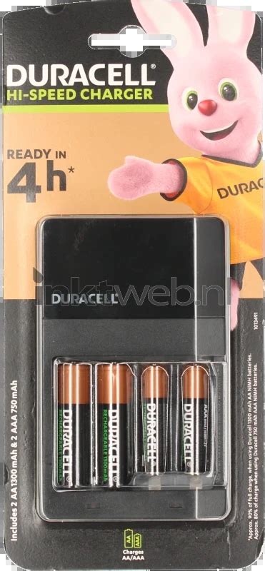 Duracell Batterijlader CEF14 | Voordelig bij Inktweb.nl