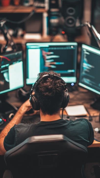 Free Coder At Work Image Download At Stockcake