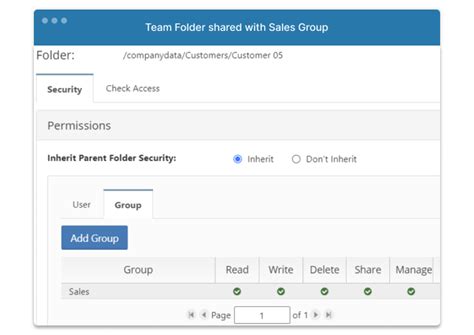 Using Folder Permissions In Team Folders