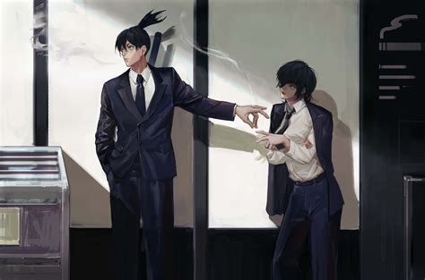 Hayakawa Aki And Himeno Chainsaw Man Drawn By Nazgul 5511474 Danbooru