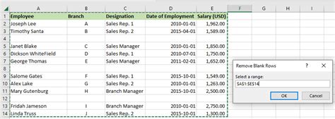 Remove Blank Rows In Excel 5 Ways Vba