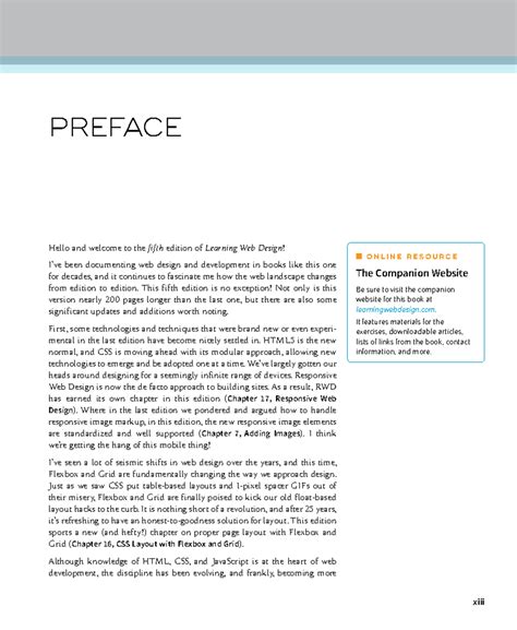 Learning Web Design Fifth Edition Part2 Hello And Welcome To The Fifth Edition Of Learning Web