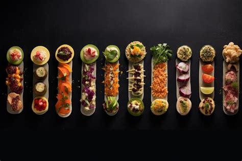 Premium Photo High Angle Delicious Meals Arrangement