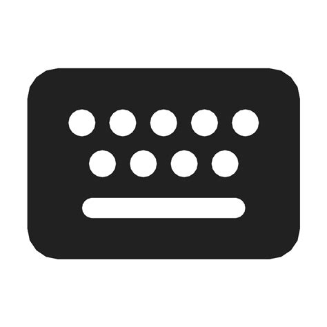 Keyboard Vector SVG Icon SVG Repo