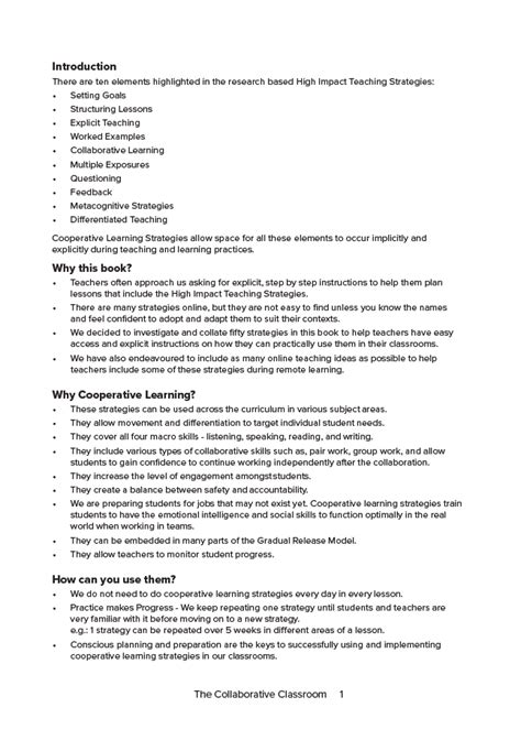 The Collaborative Classroom Amba Press