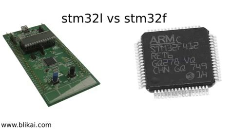 Comparing Stm32l Vs Stm32f Series Differences And Applications