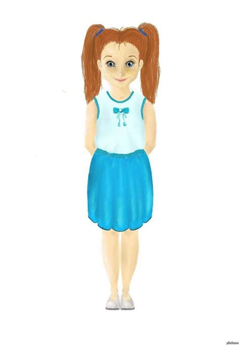 Картинки Девочка в полный рост 38 шт 14789