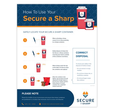 How To Use Secure A Sharp Containers