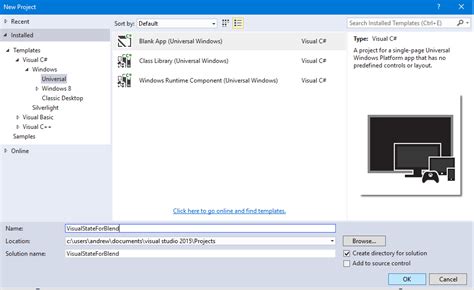 adjust layouts using visual state manager in uwp