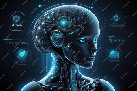 Premium Photo Ai Artificial Intelligence Concept Deep Learning Gui