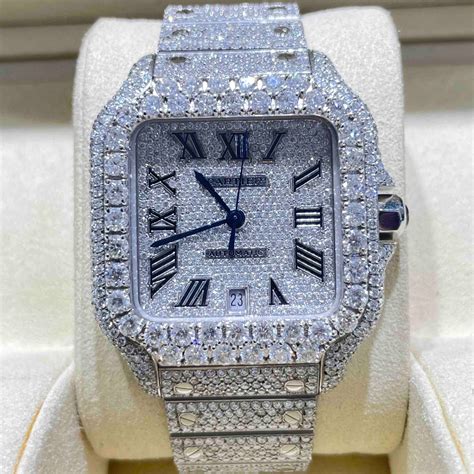 Buy Bust Down Cartier Santos Rdp Jewelry