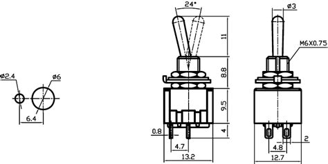 China Miniature Toggle Switch Mts 201 Factory And Manufacturers Jietong
