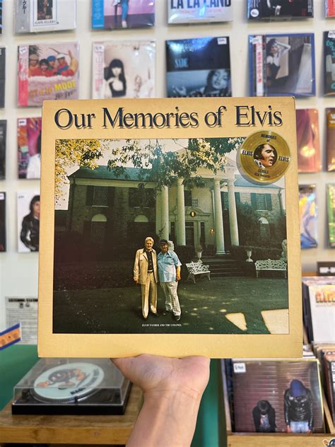 Elvis Presley Our Memories Of Elvis Usa 1979 Backtrack Vinyl Records