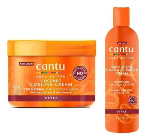 Cantu Kit Crema Activador Rizos Cantúcoconut Curling Cream Envío Gratis