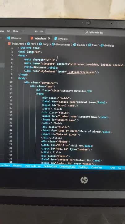 Susanta Rajak On Linkedin Html Css Webdev