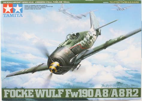 Maquette Avion Tamiya 172 Focke Wulf Fw 190 A 3 Tamiya 172 Focke