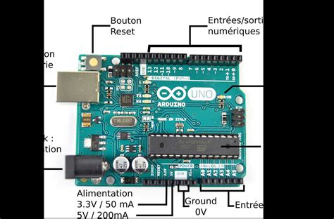Schéma électrique Pour La Mesure De La Chaîne Avec Une Carte Arduino