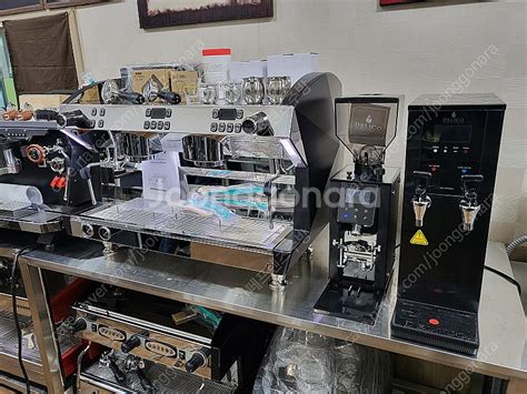 판매 카페집기 딜리코 엔드원7 커피머신 세트 그라인더 냉장고 중고나라