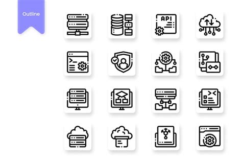 Backend Developer Icon Pack Icons Ft Backend And Development Envato