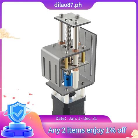 CNC Z Axis Sliding Table CNC Router Kit DIY Milling Small Transmission Module 100mm Distance