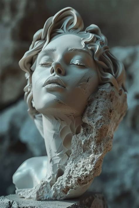Лицо скульптура Скульптура лица Женская скульптура Искусство скульптуры