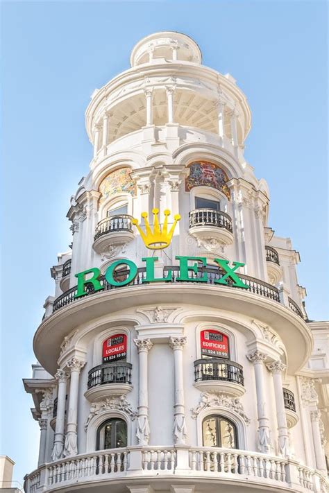 Vertical View Of The Iconic Edificio Grassy Located On Gran Via In