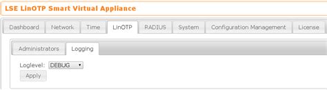 7 LinOTP Debug Logging LinOTP 2 12 2 Documentation