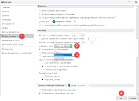 Modifier La Taille Des Cellules En Pixels Ou En Centimètres Dans Excel