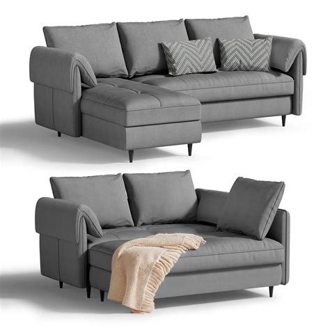 Small Sectional Couch With Storage Convertible 3 Seater L Shaped Sofa