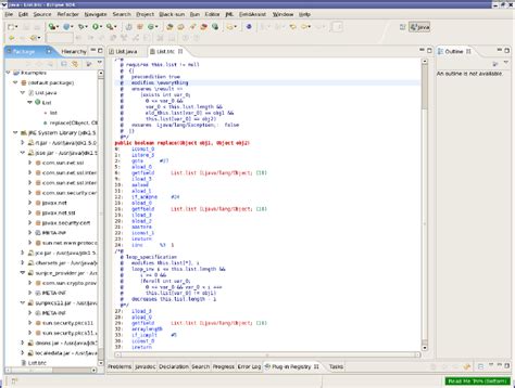 The Compiled List Class Inside The Eclipse Environment This Picture Download Scientific