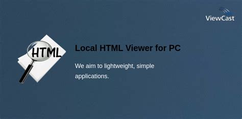 Download Local Html Viewer For Pc Windows Computer