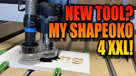 My Experience With The Shapeoko 4 Xxl Cnc Router