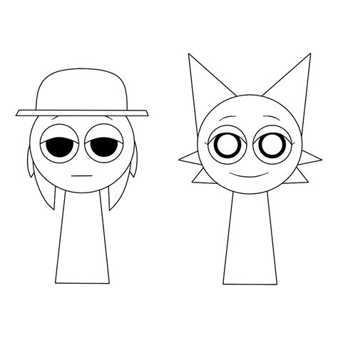 Раскраска Спрунки Таннер и Венда распечатать раскраски для детей